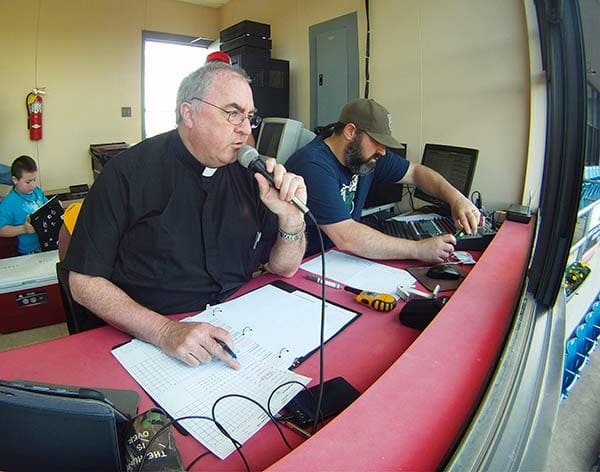 Priest is play-by-play announcer, evangelizer - Catholic Herald