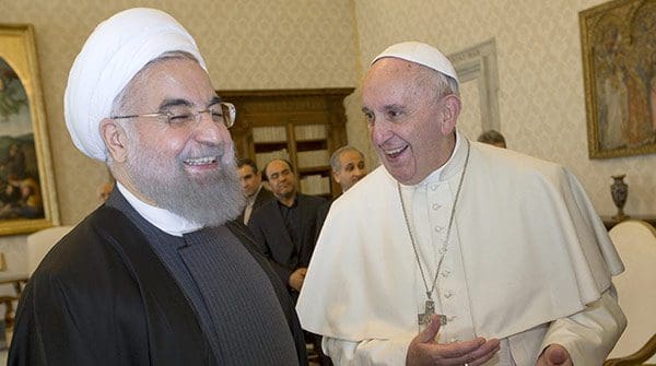 Pope tells Iran's president he has 'high hopes' for peace - Catholic Herald