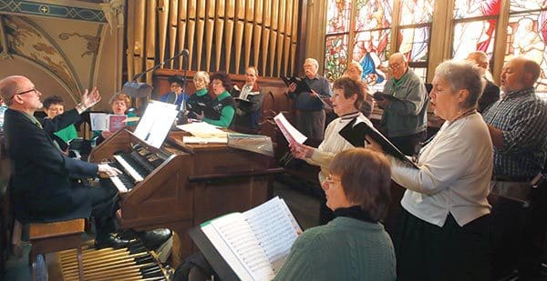 Renovated organ puts songs into hearts, St. Patrick Day Mass - Catholic ...
