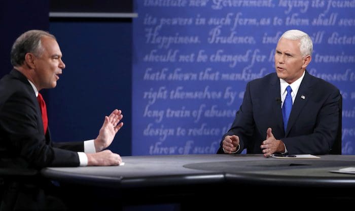 Faith and politics take the stage in last minutes of debate - Catholic ...