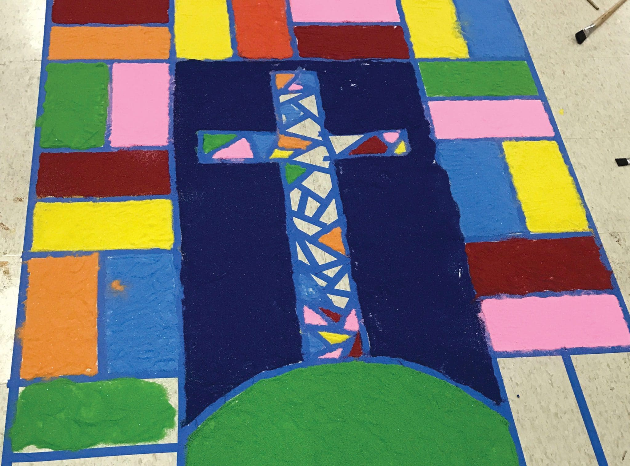 Alfombras set pace for Holy Week at St. Dominic - Catholic Herald