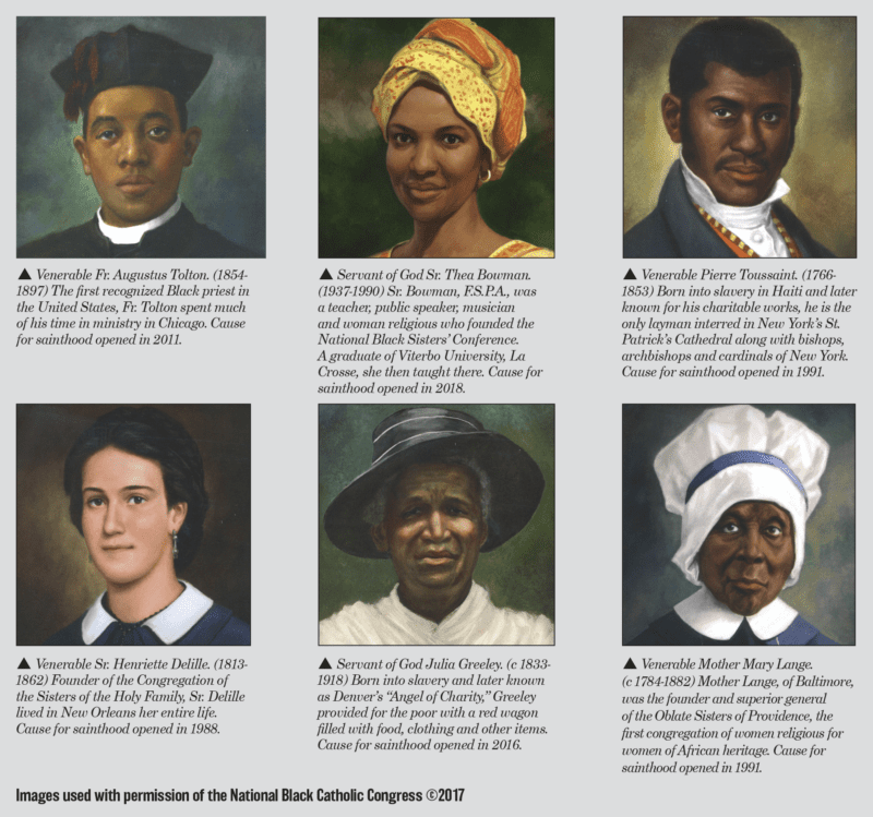 Black Catholic History Month Event Focuses on ‘Saintly Six’ - Catholic ...