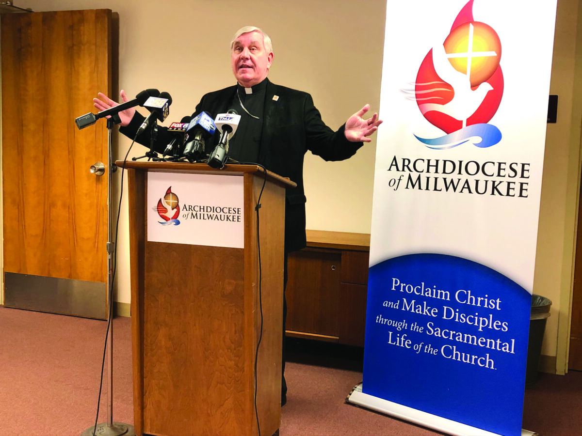Archbishop Listecki: Through the Years - Catholic Herald