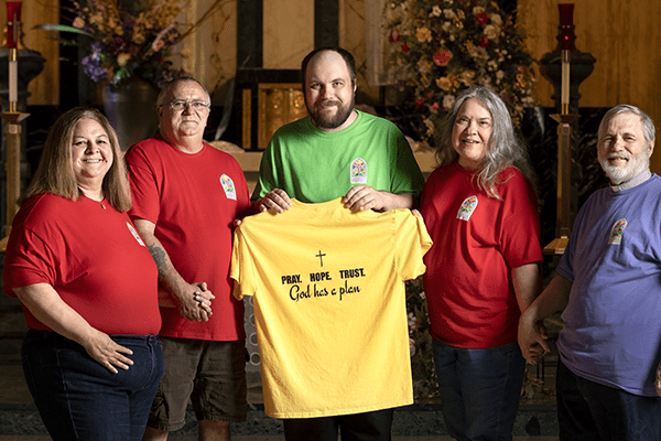 T-shirts Promo Hope, Trust in God’s Plan for Racine Parishes - Catholic ...