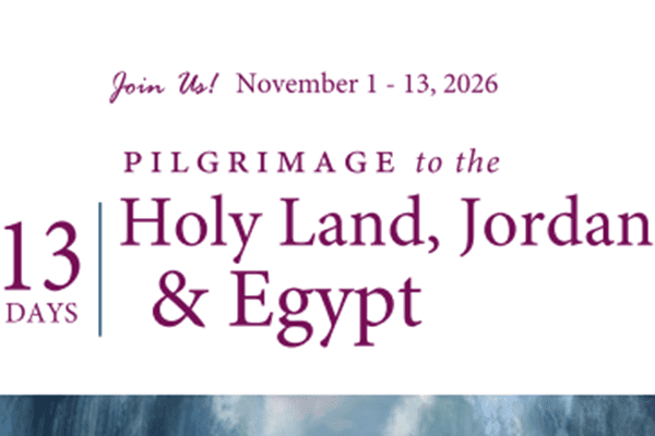 Archbishop Grob Part of 2026 Holy Land Pilgrimage - Catholic Herald